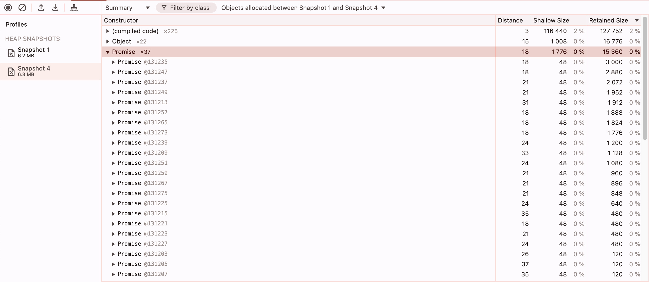 Memory leak wherever promises supplied to `Promise.race()` don't settle · Issue #3069 · solana ...
